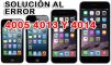 Como solucionar Error 4005, 4013 y 4014 en iPhone o iPad