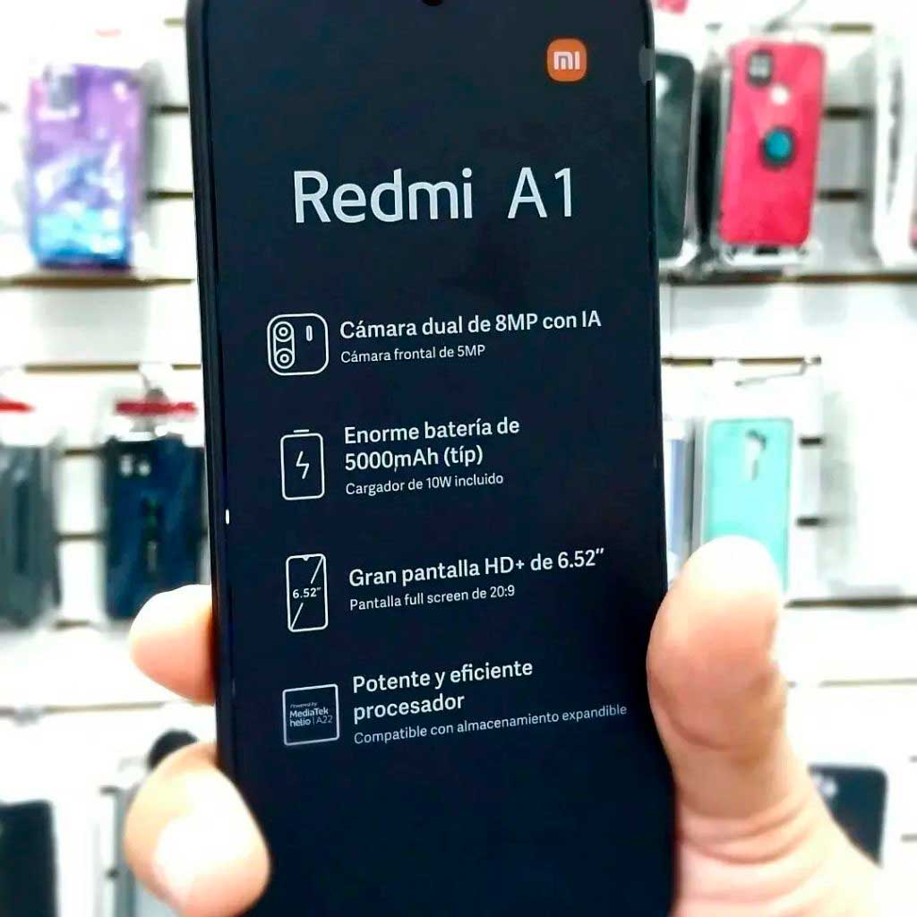 Apareció el Redmi A1, especificaciones y precio